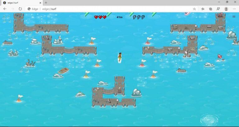 A continuación te explicamos cómo jugar al juego de Microsoft Edge ...